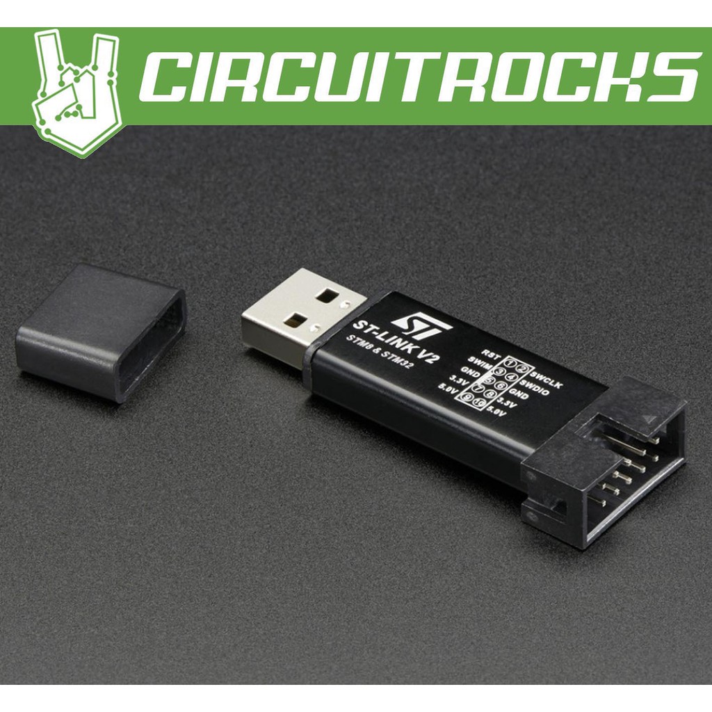 St-Link Stm8/Stm32 V2 Programmer Emulator Arduino Compatible | Shopee ...