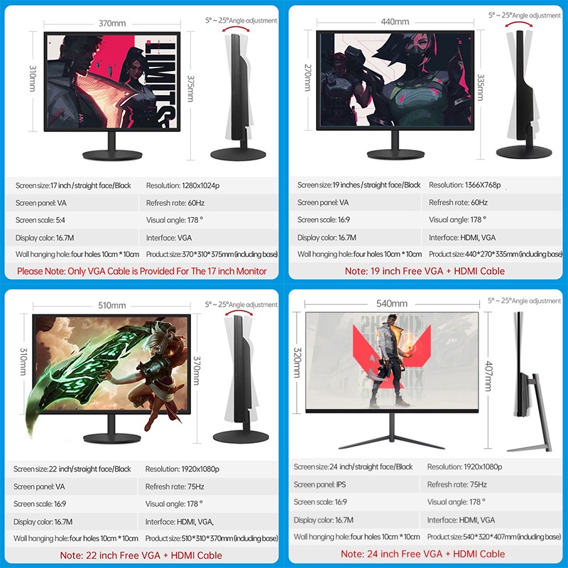 ICON Desktop PC Computer set CPU i7 SSD512G Office Gaming Computer ...