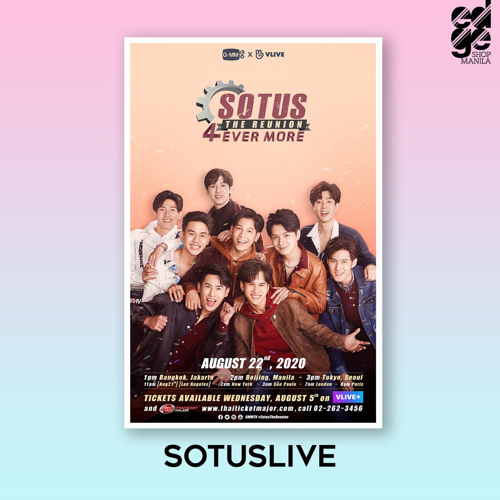 Sotus the reunion 4 ever more posters | BeeCost