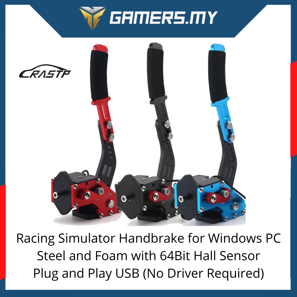 64bit Racing Simulator Handbrake With Clamp for Windows PC - Plug and ...