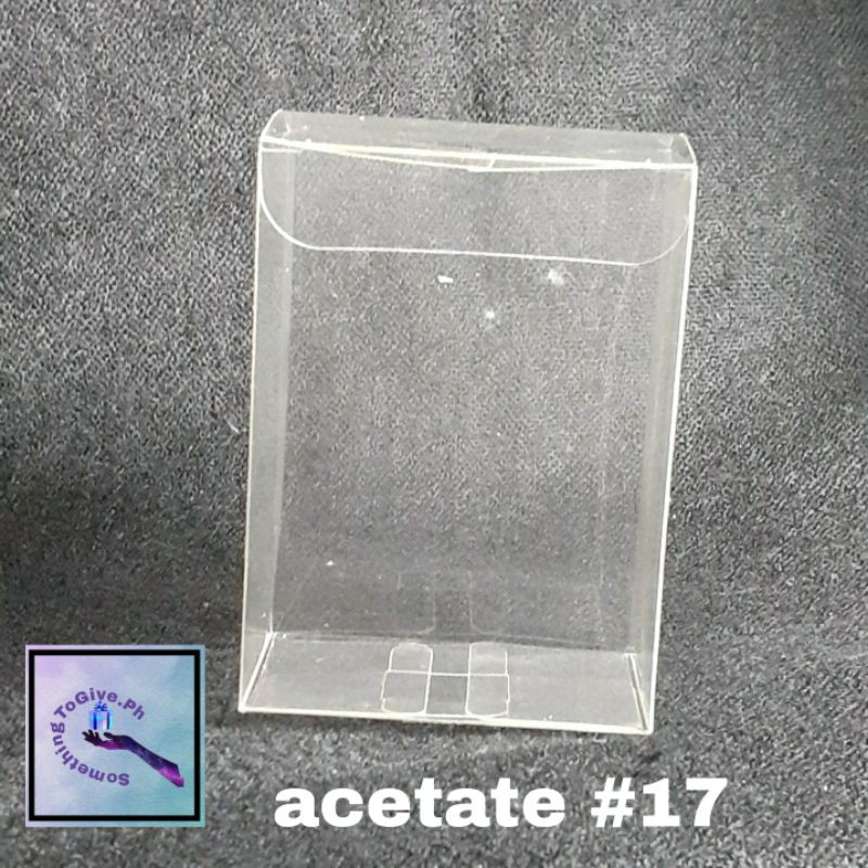 (10pcs) Acetate Box #17 ( For Souvenir Packaging) | Shopee Philippines