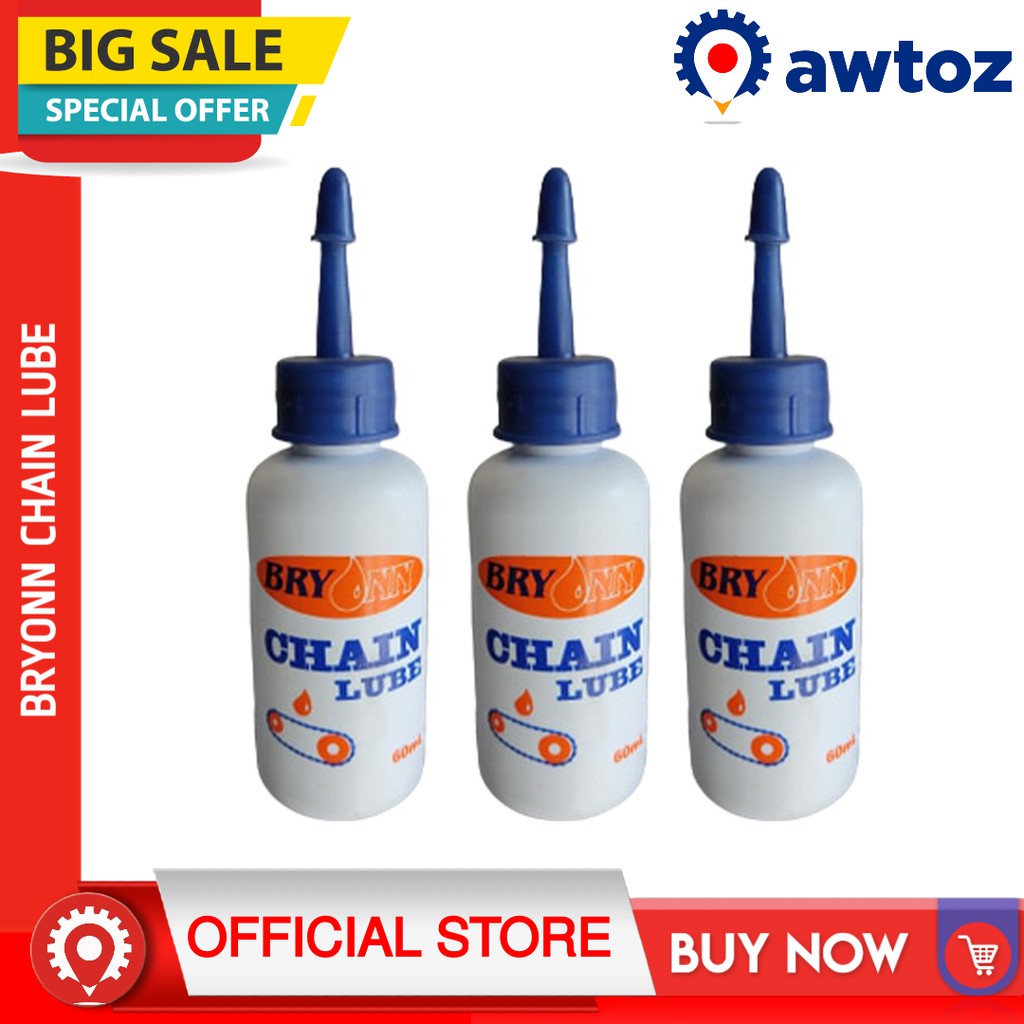 BRYONN Chain Lube Bicycle and Motorcycle Chain Oil 60ml (1pc) | Shopee ...