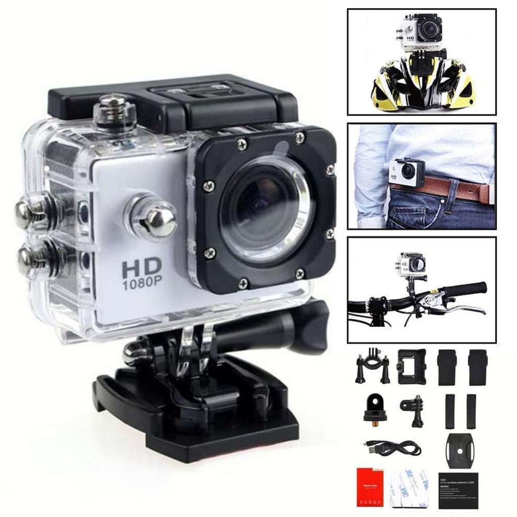 Sports Camera Water Proof Waterproof Action Camera Cam A7 DASH CAM ...