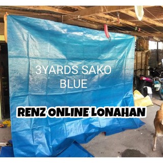 8ft x 9ft (3yards) Blue Sack / Sako Lona / Waterproof Sack Tolda Lona ...