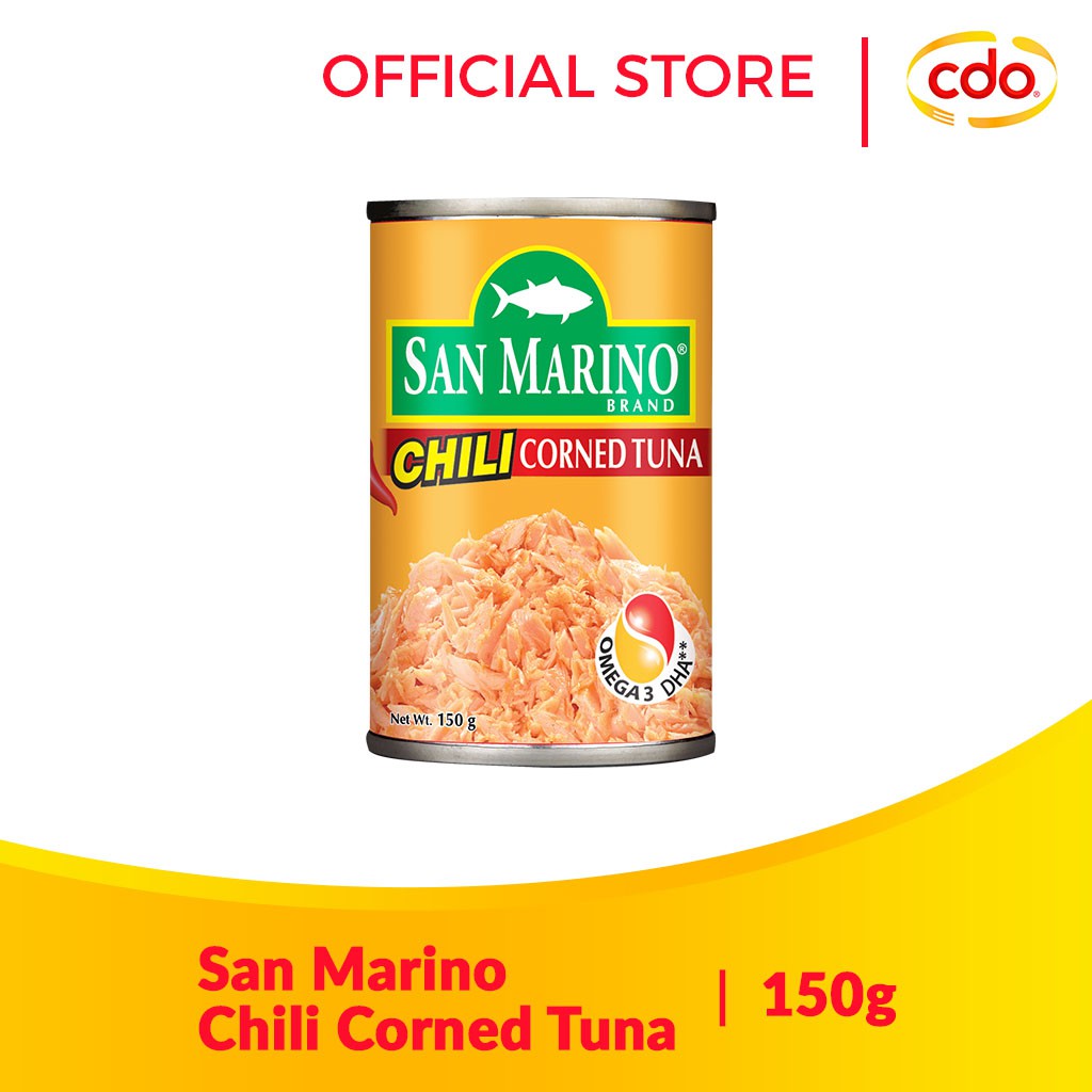San Marino Chili Corned Tuna 150g | Shopee Philippines