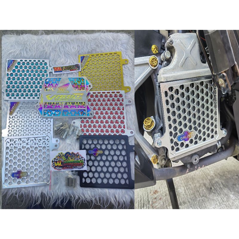 Radiator Cover Honda Click 125/150 /Airblade 150/ PCX150 | Shopee ...