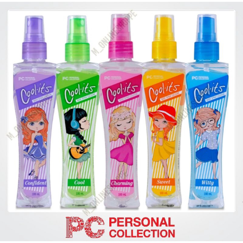 PC Cool-Its Body Spray Cologne 100ml | Shopee Philippines