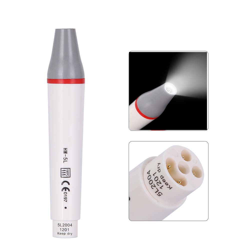 Dental Led Light Piezo Scaler Detachable Handpiece Hw 5l Fit Woodpecker