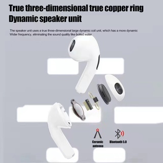 Pro6 TWS Bluetooth Earbuds Wireless Bluetooth Earphone Touch Control 9d ...