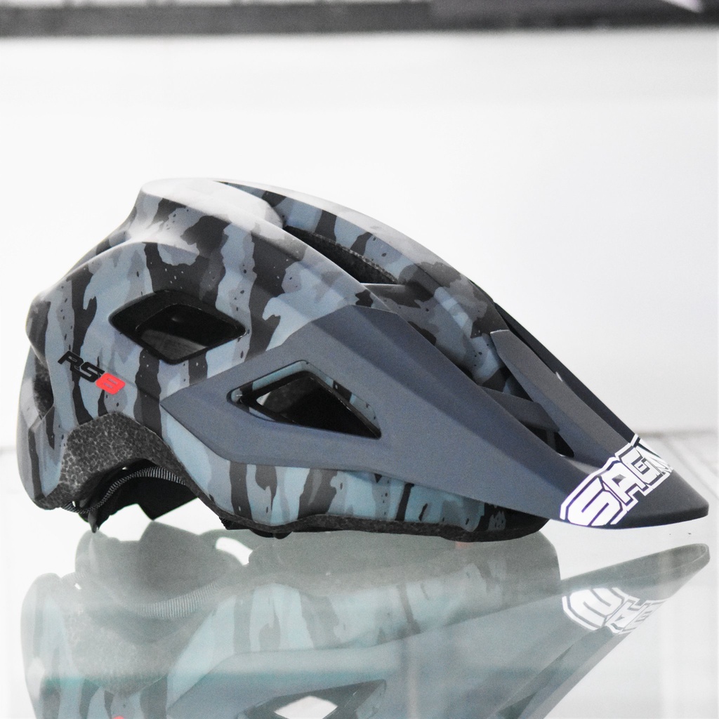 Sagmit RS8 Helmet Camo Grey | Shopee Philippines