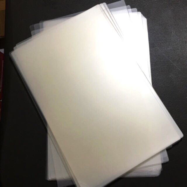 Laminating Film 125 micron 250 micron 10pcs per pack - Manila Store