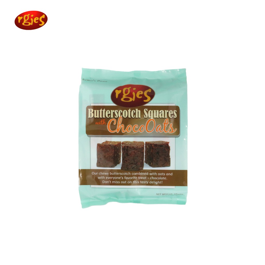 Rgies Butterscotch Squares with Choco Oats 170g (10Pieces/Pack ...