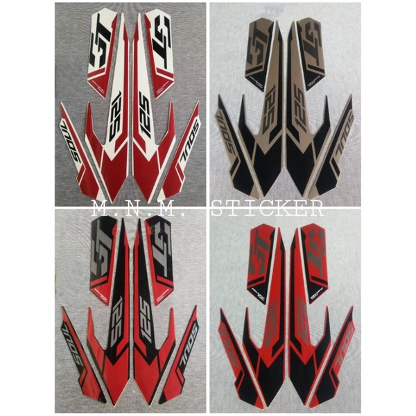 Mio Soul I 125 Decals Sticker 2015 Model | Shopee Philippines