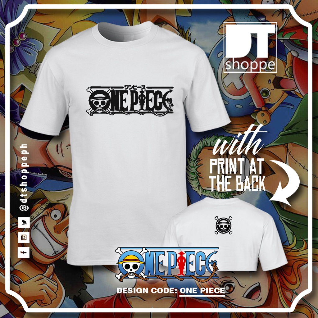 One Piece T-Shirts - One Piece | Shopee Philippines
