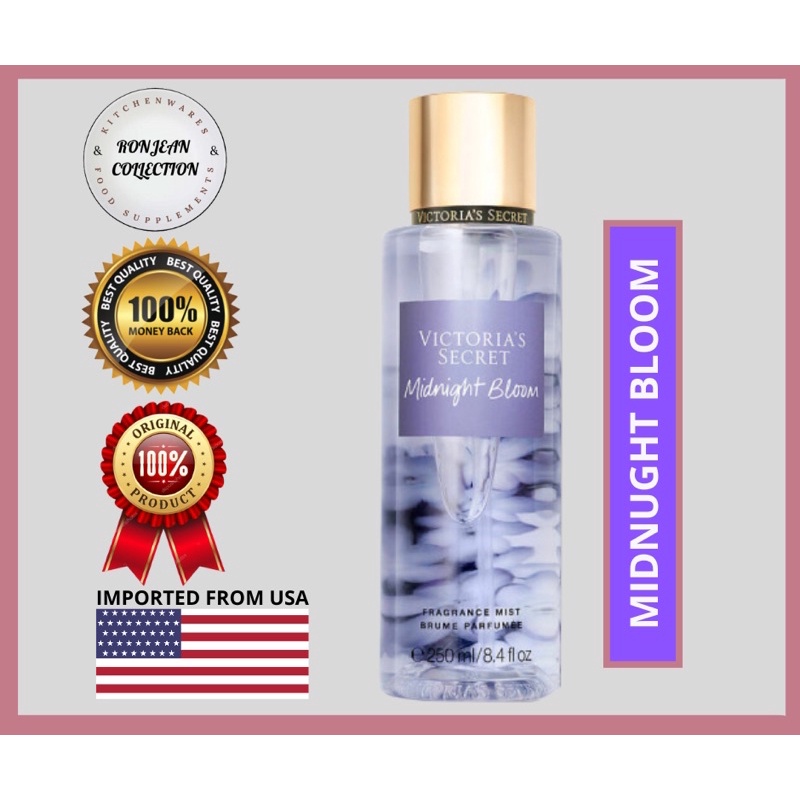 100% Authentic Midnight Bloom Victoria's Secret 250mL | Shopee Philippines
