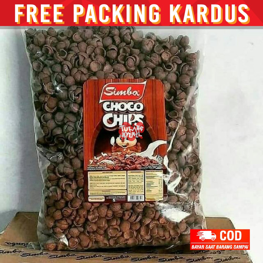 Kiloan Snack Koko Krunch Crunch Choco Chips Simba 125 Gram Snacks ...
