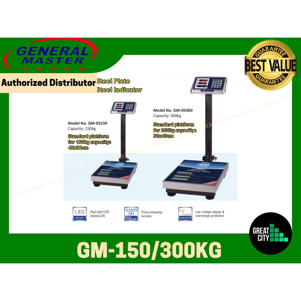 General Master ORIGINAL Platform SCALE | Shopee Philippines