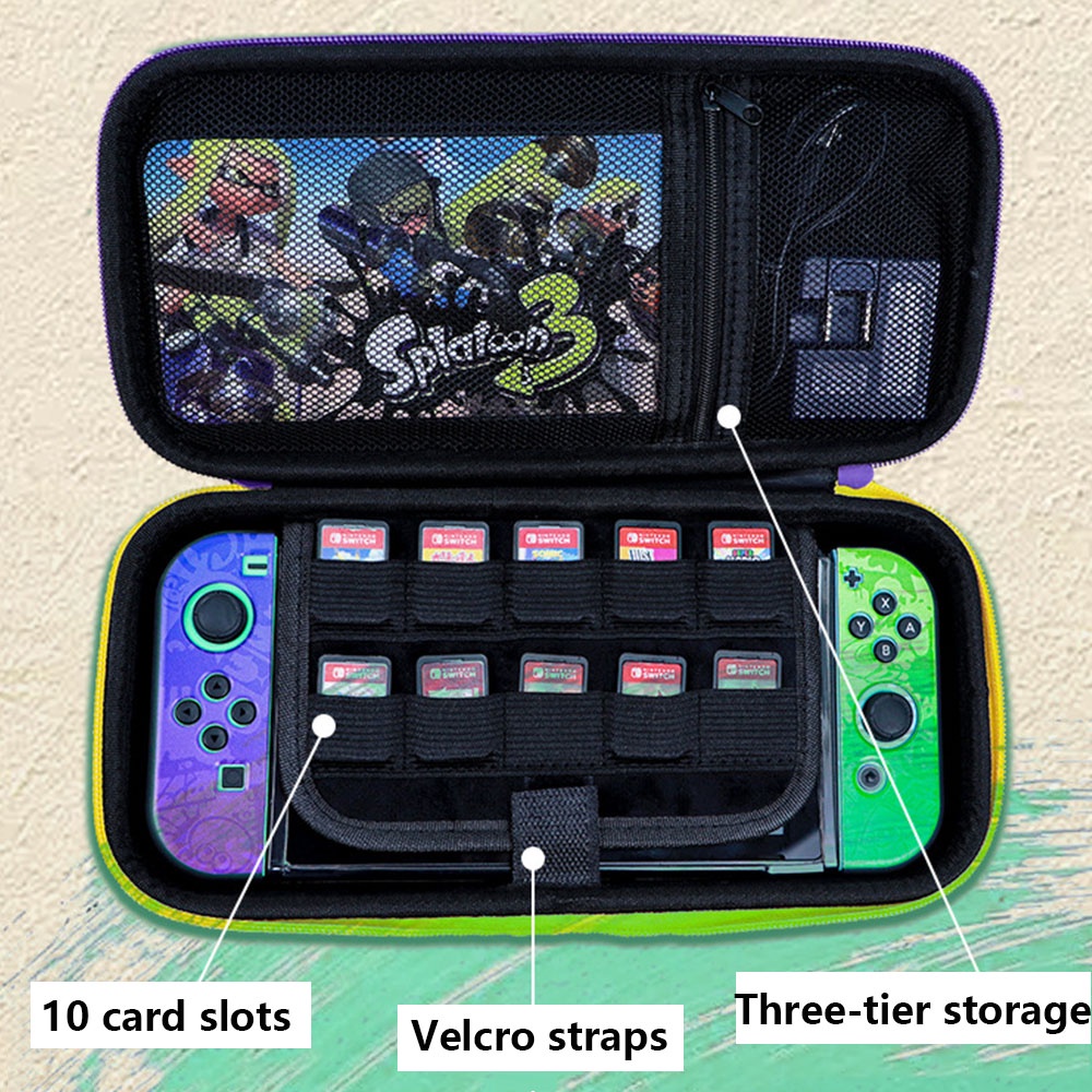 Splatoon 3 Case Protective Case Storage Bag Splatoon 3 Theme for ...