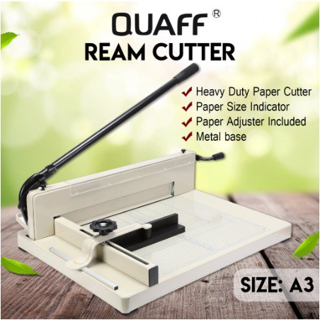 QUAFF Ream Cutter A3 Size Perfect cutting, | Shopee Philippines