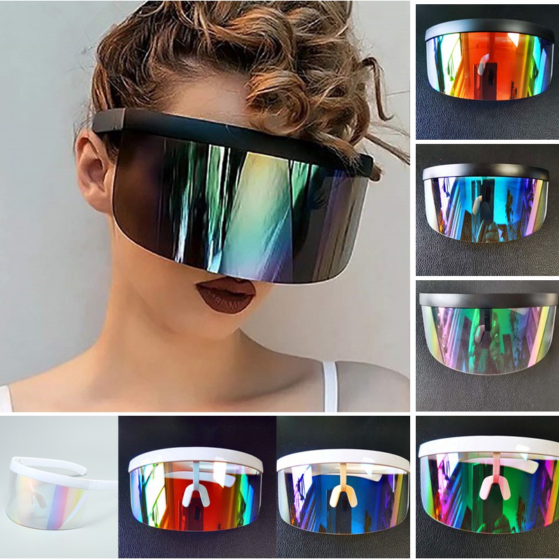 Face Shield Nopeet Shield Anti Radiation Goggles Sun Visor Cool Glasses ...