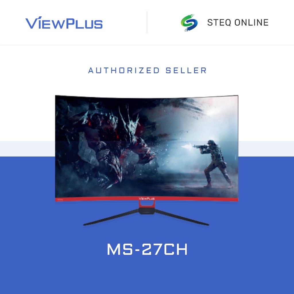 STEQ ViewPlus MS-27CH 27" Diagonal Led-Backlight VA Curved 165hz ...