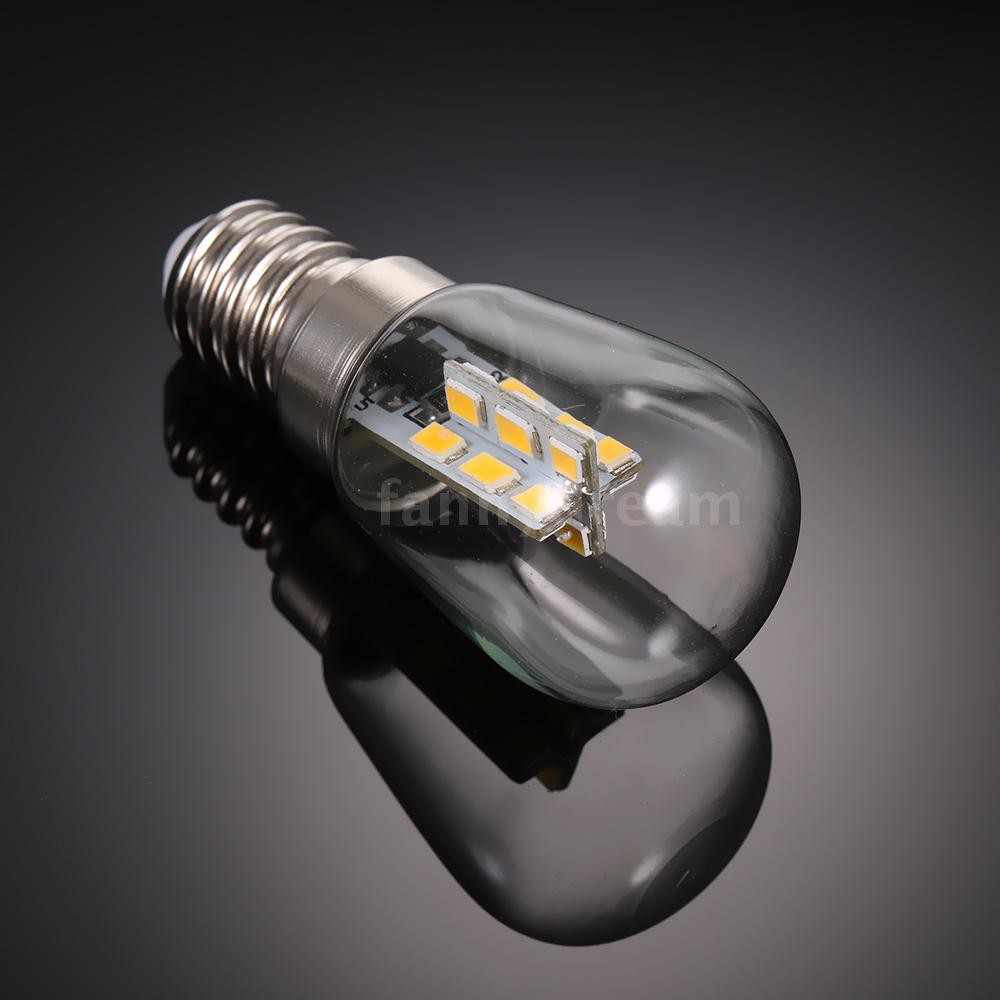 AC110V/220V LED Mini Refrigerator Light Fridge Lamp E14 Bulb Base ...