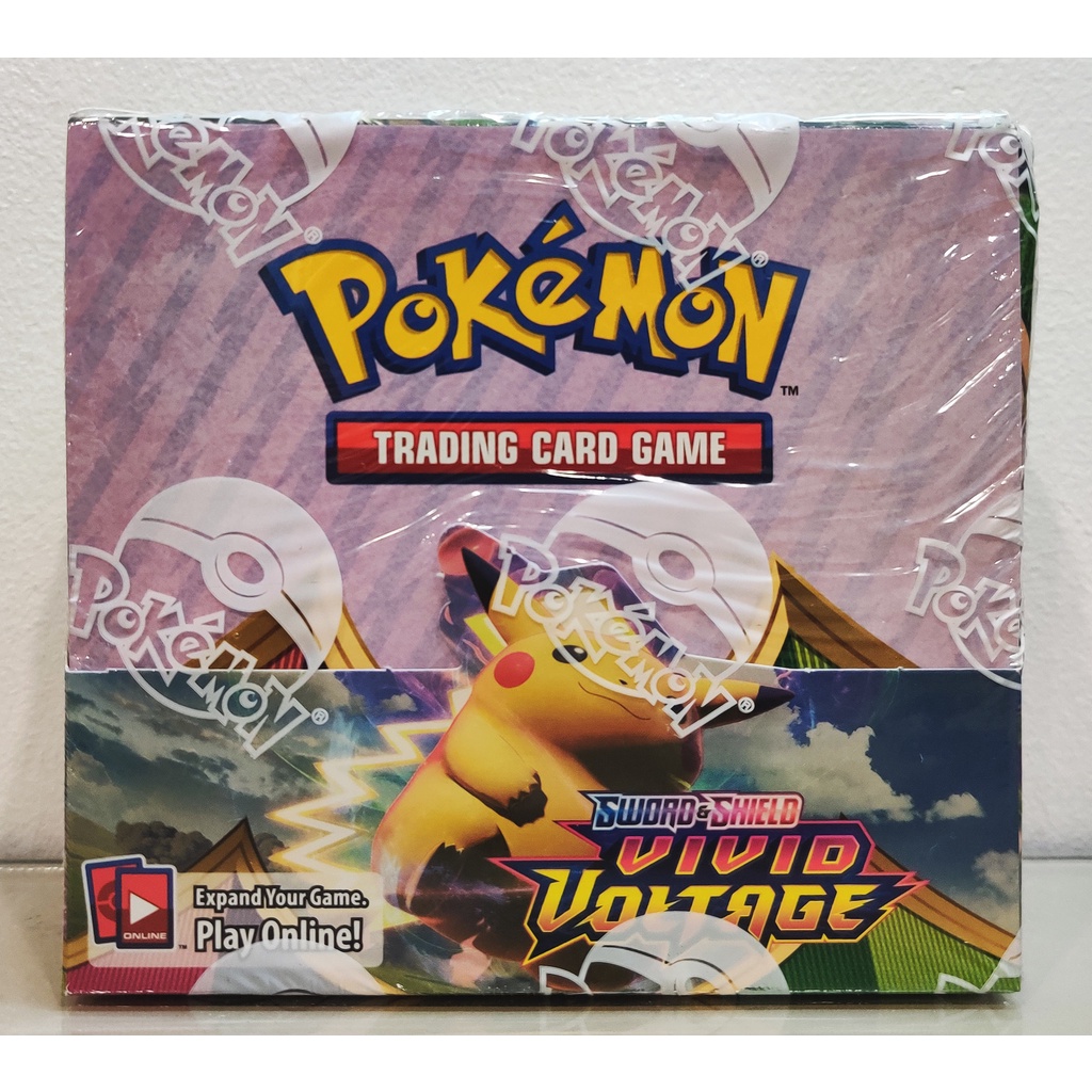 Pokemon TCG Sword&Shield Vivid Voltage Booster Box 36s | Shopee Philippines