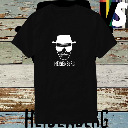 Heisenberg Breaking Bad Graphic Shirt Vinyl Front Print (Unisex For Men ...