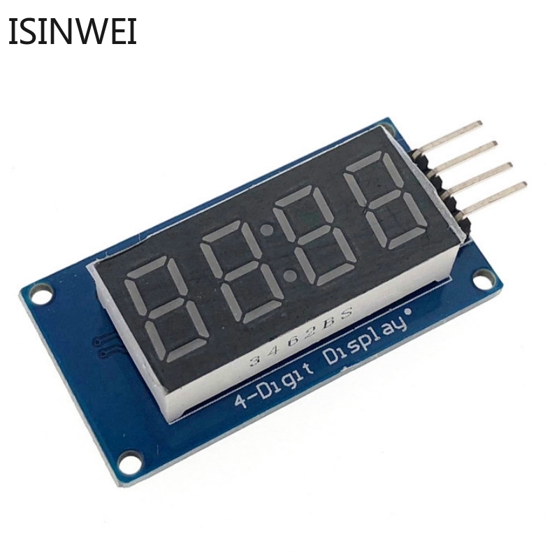 TM1637 Based 4 Digit 7 Seven Segment 0.36 In LED Module For Arduino ...