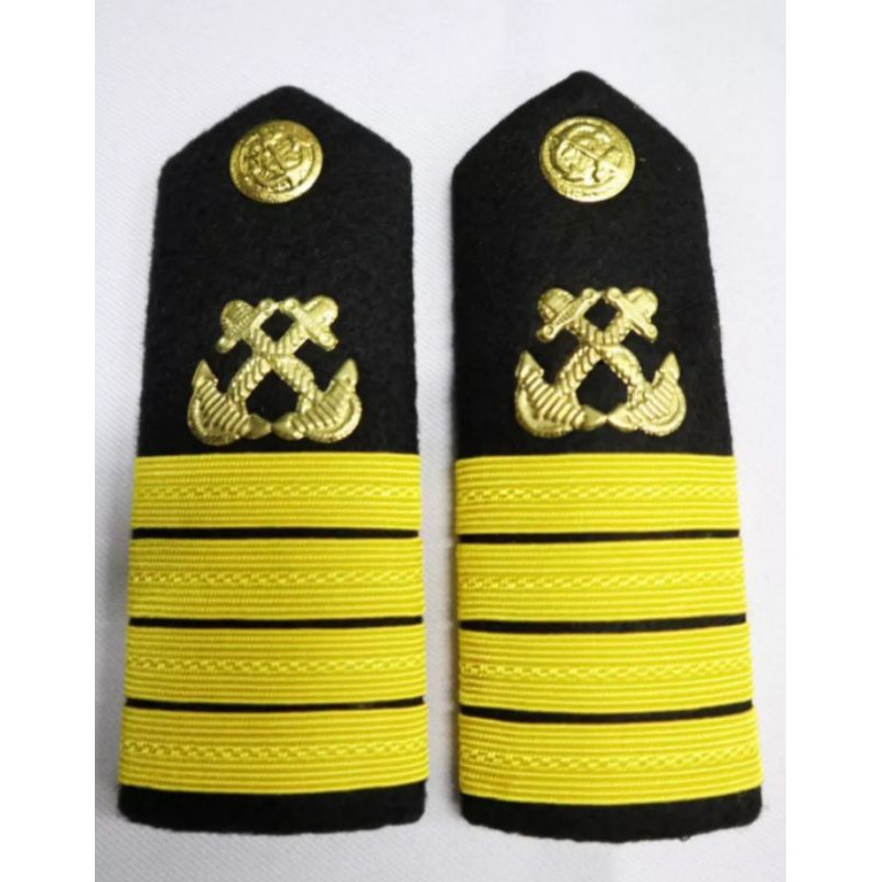 Shoulder Board Deck Officers 4 BARS | Shopee Philippines