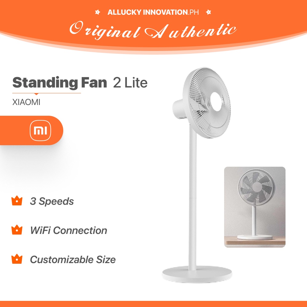 Xiaomi Smart Portable Standing Fans 2 Lite Cooling Fans Easy Height ...