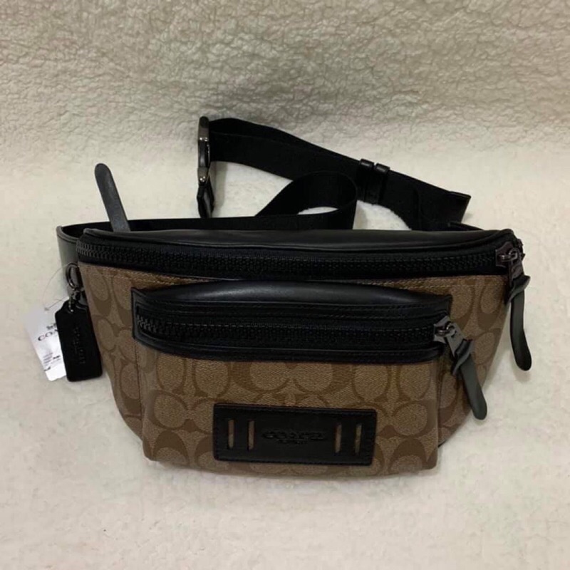 Coach Terrain Belt Bag In Signature Canvas Original | Shopee Philippines