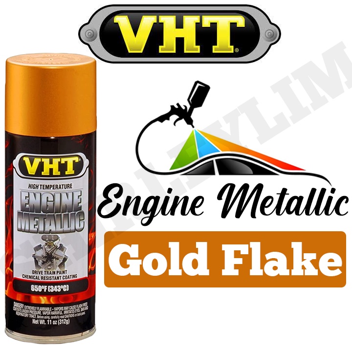 VHT Engine Metallic GOLD FLAKE Spray Paint Spraypaint | Shopee Philippines