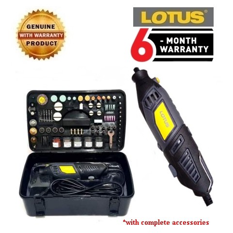 LOTUS LRT170C Original Rotary Tool Mini Grinder [211pc Acc.] | Shopee ...