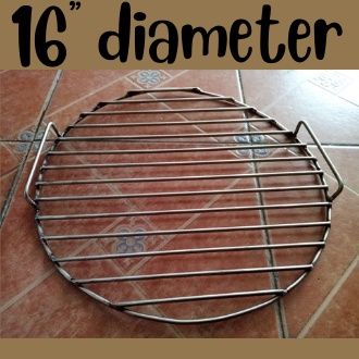 Stainless Steel Round BBQ Grill | Parilya | Inasal Grill | Charcoal ...