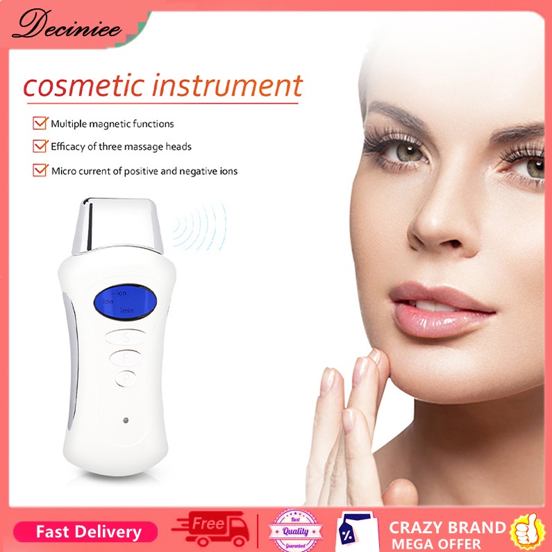 LCD Facial Care Tools Electric Mini USB Beauty Instrument Micro-current ...