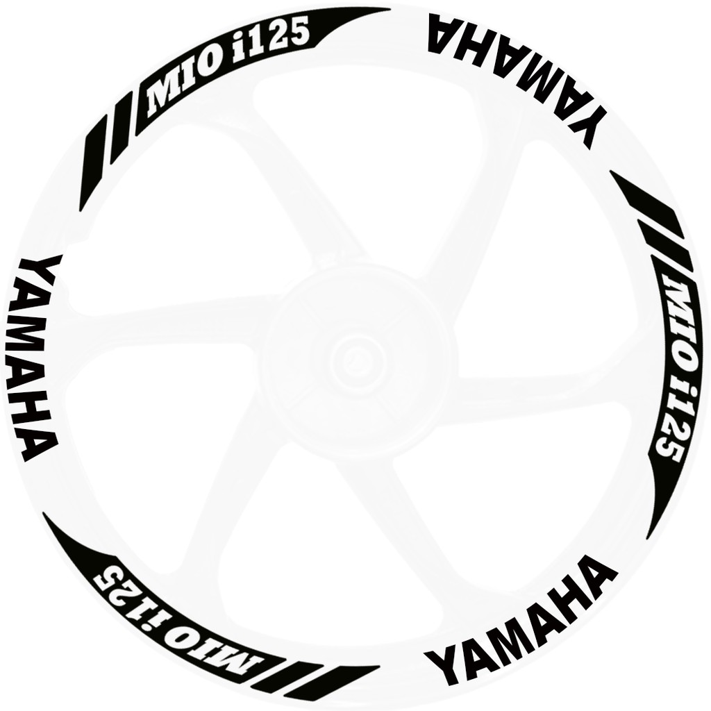 mio i125 MAGS STICKER decals (good for 2 mags front and rear) | Shopee ...