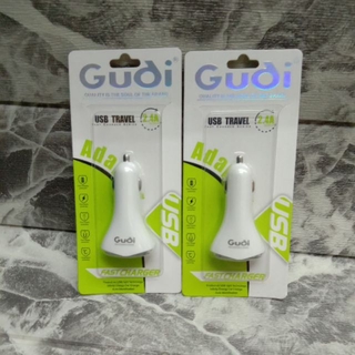 Dual Car Adapter Gudi 2.4A | Shopee Philippines