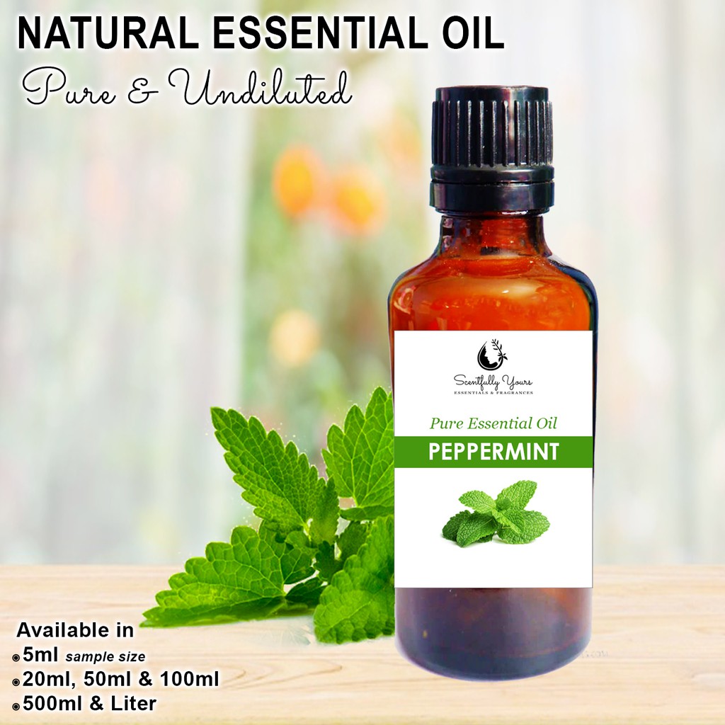 PEPPERMINT - Natural Pure Essential Oil (20ml - 100ml) | Shopee Philippines