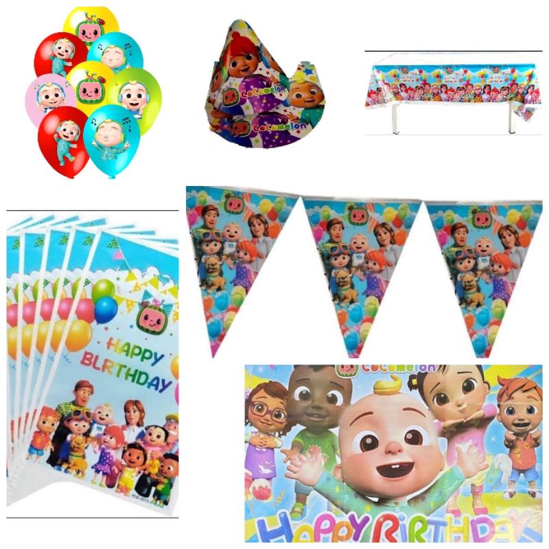 COCOMELON PARTY PACK | Shopee Philippines
