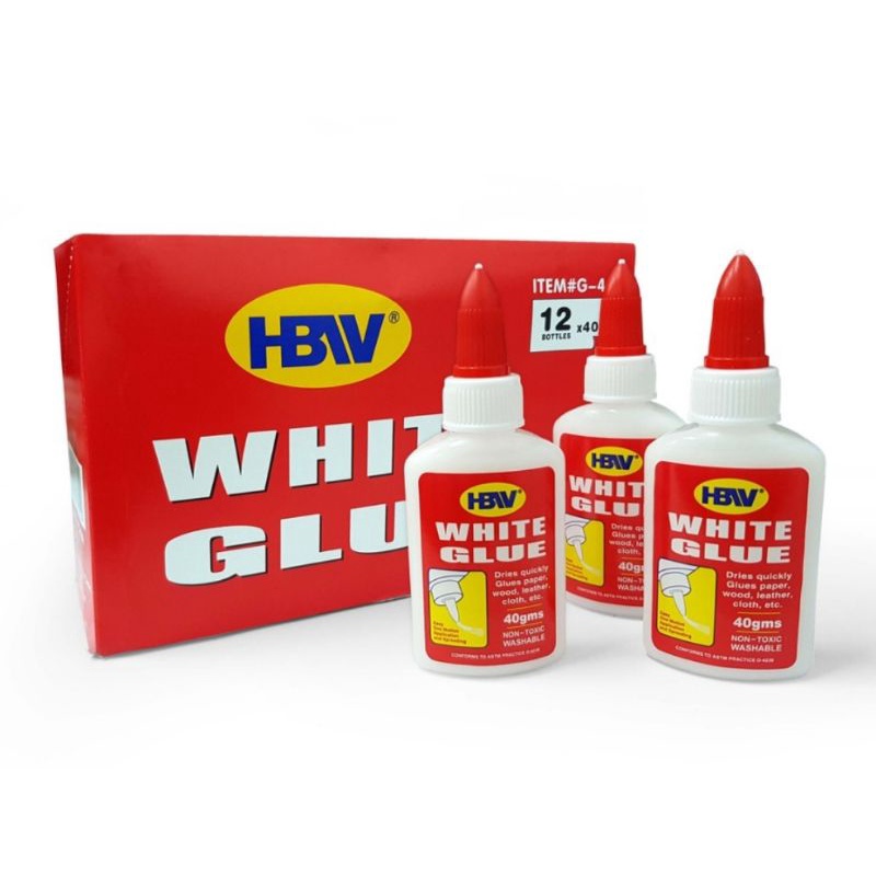 HBW WHITE GLUE (40G/100G) | Shopee Philippines