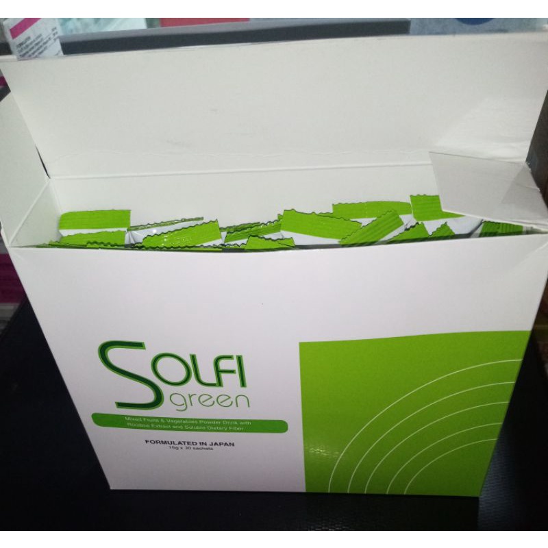 SOLFI GREEN Box Of 30 Sachets Expiry Feb 2024 – Medsave, 41% OFF