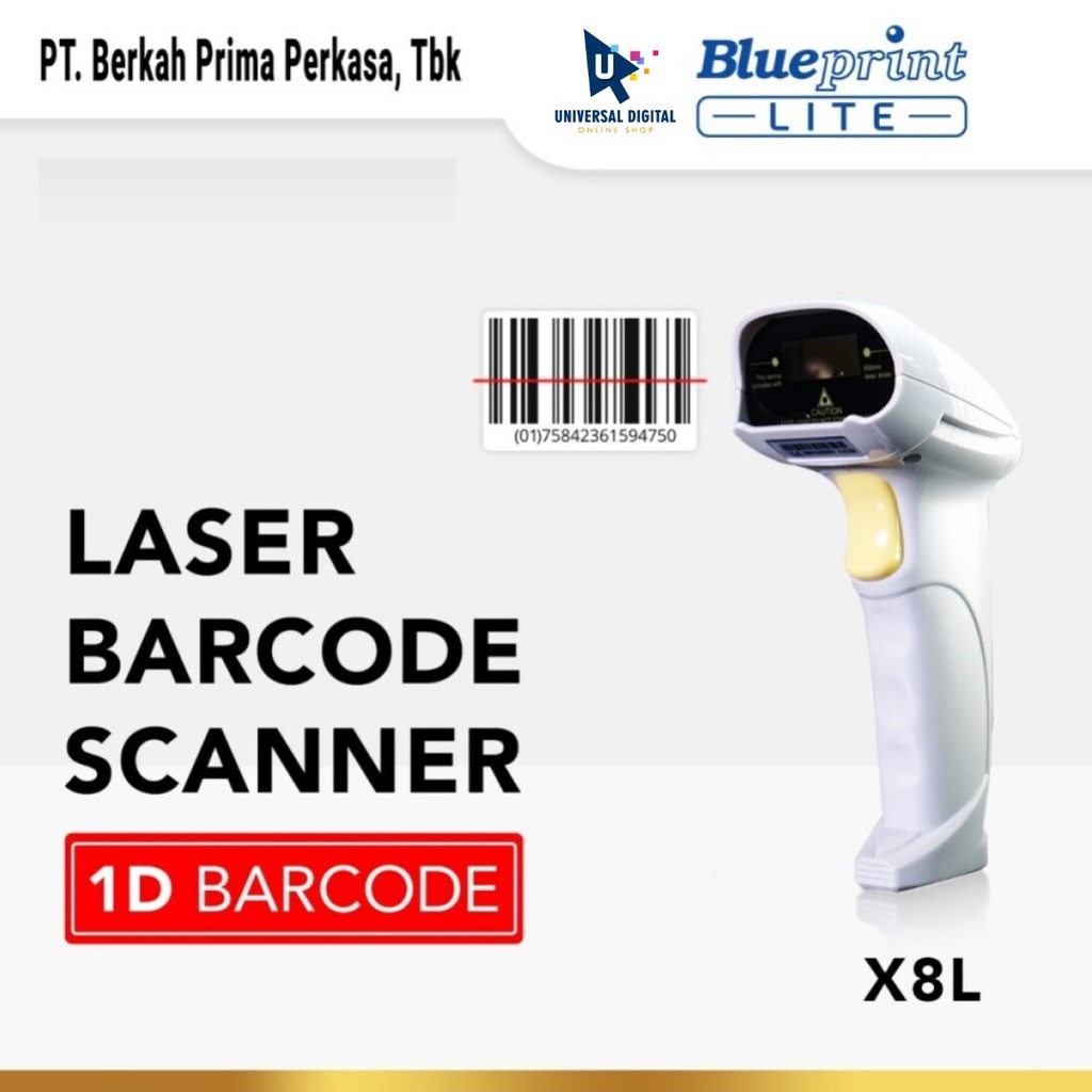 Barcode SCANNER BLUEPRINT BP-LITE X8L USB | Shopee Philippines