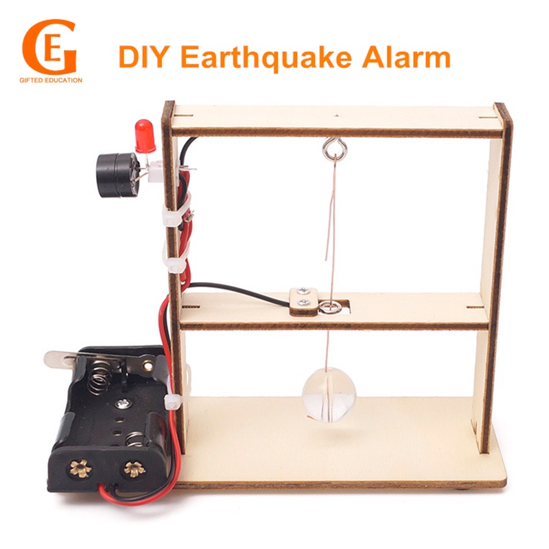 GIFTED EDUCATION DIY Earthquake Alarm Seismograph Kids Physical ...