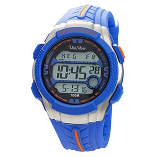 UniSilver TIME Men's Blue Digital Rubber Watch KW2248-1001 | Shopee ...