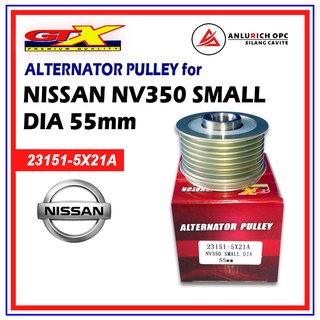 GTX Alternator Pulley for NISSAN NV350 SMALL DIA 55mm (23151-5X21A ...
