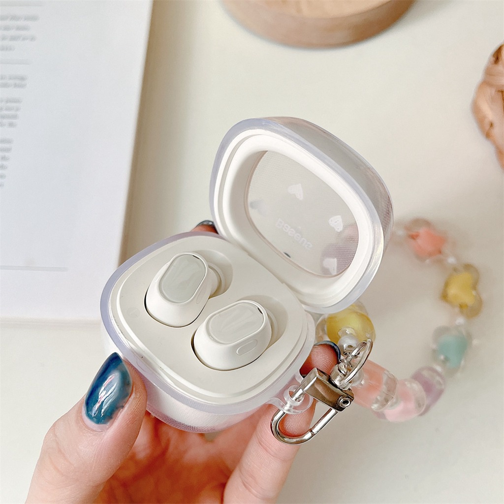 Casing for Baseus WM01 WM02 Butterfly Flower Love Heart Bluetooth TPU ...