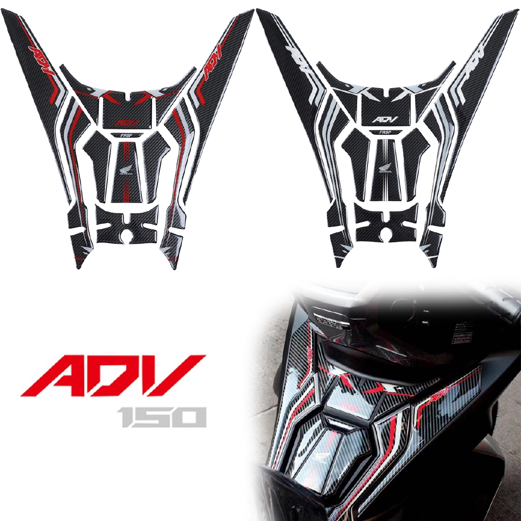 On sale Honda ADV 150 Carbon Fiber Motorcycle Oil Fuel Tank Pad ...