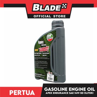6Liters Pertua Apex Synthetic Performance Gasoline Engine Oil 4L & (1L ...