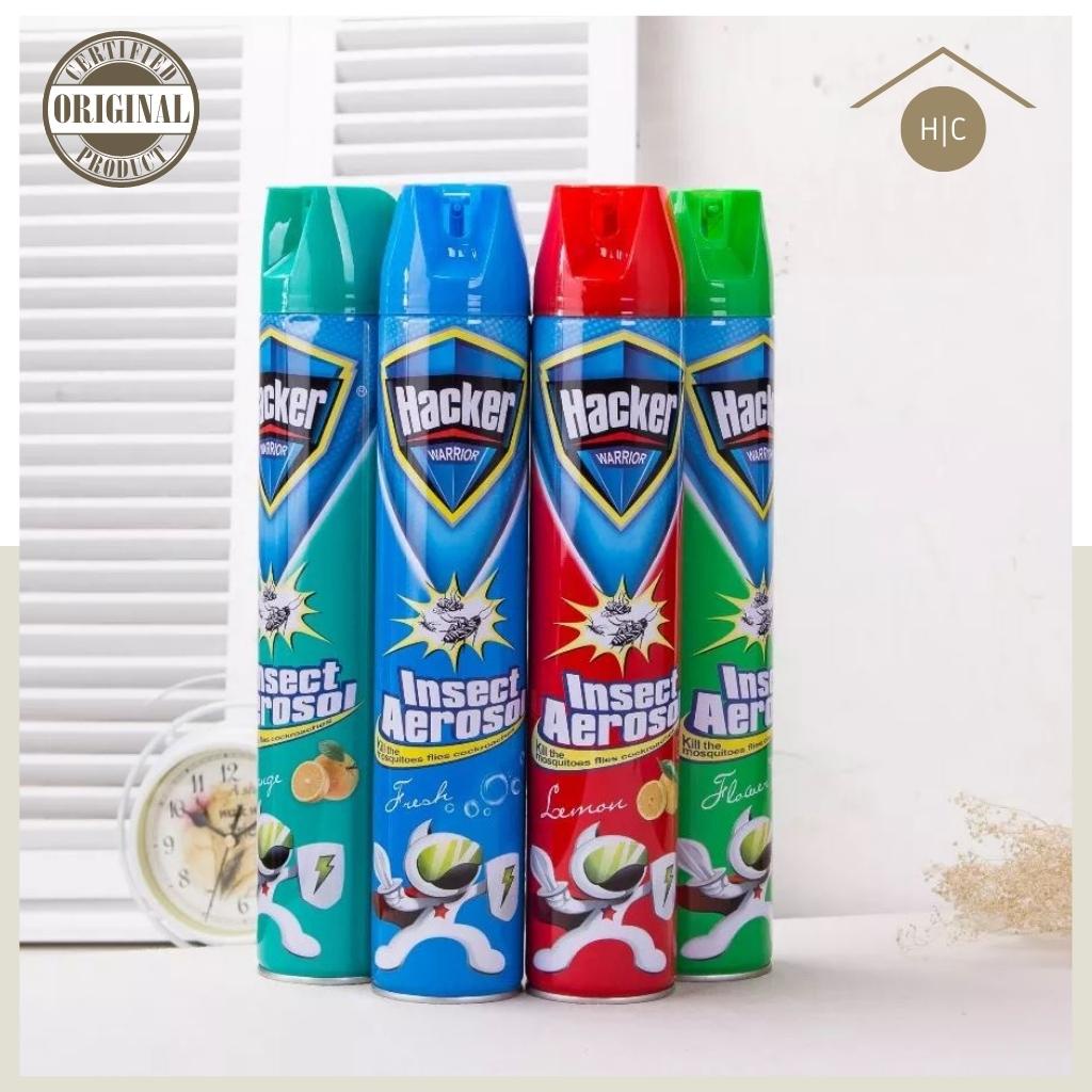 300ml Hacker Warrior Aerosol Mosquito Cockroach Pest Insect Killer ...